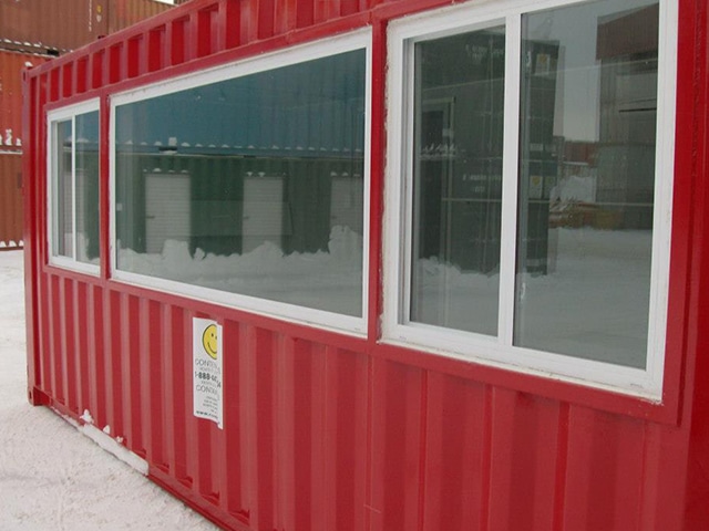 Conteneur modifié et sur-mesure à Montréal - Conteneurs Conterm